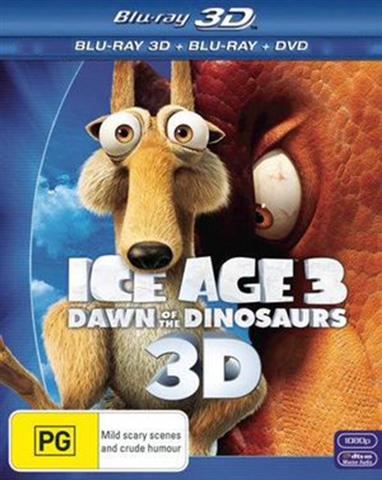 Ice Age 3 - Dawn Of The Dinosaurs (3D BR+BR+DVD) - CeX (AU): - Buy, Sell, Donate